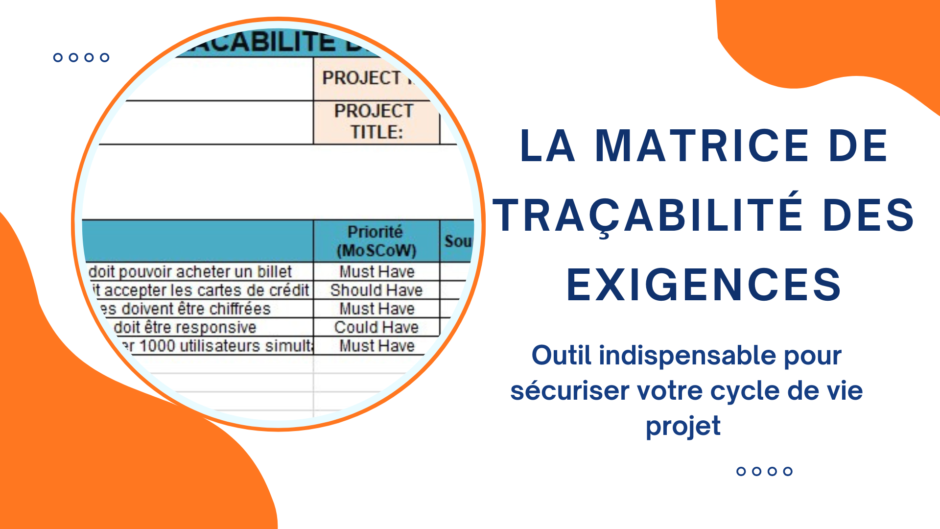 Matrice de traçabilité des exigences (RTM) - Digital stratify